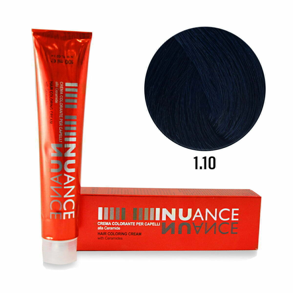 HAIR COLOR CREAM ASH NATURAL COLOURS Nuance Tube 100 ml - AU SALON SUPPLIES