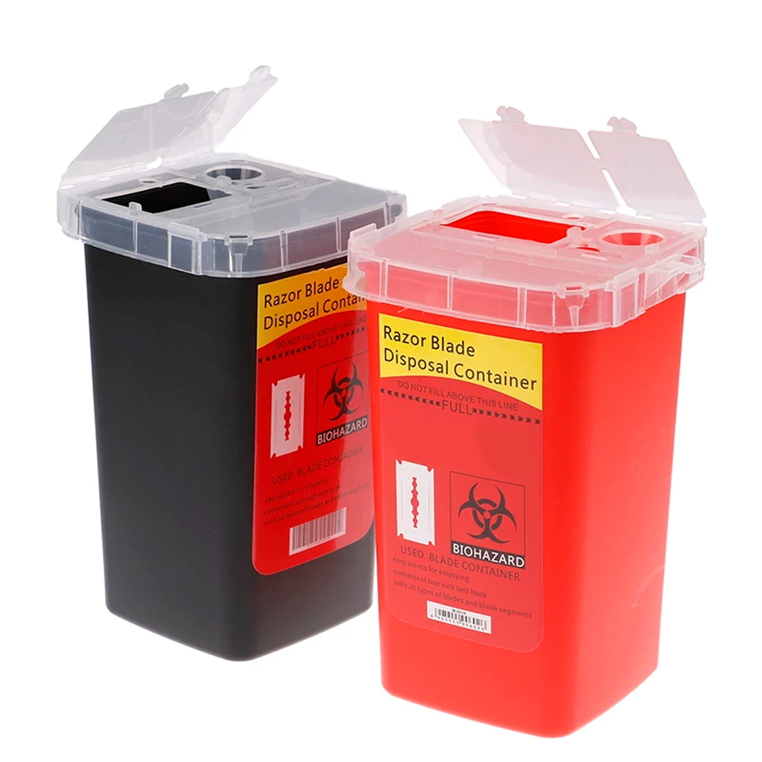 Disposal Blade Container-Red - AU SALON SUPPLIES