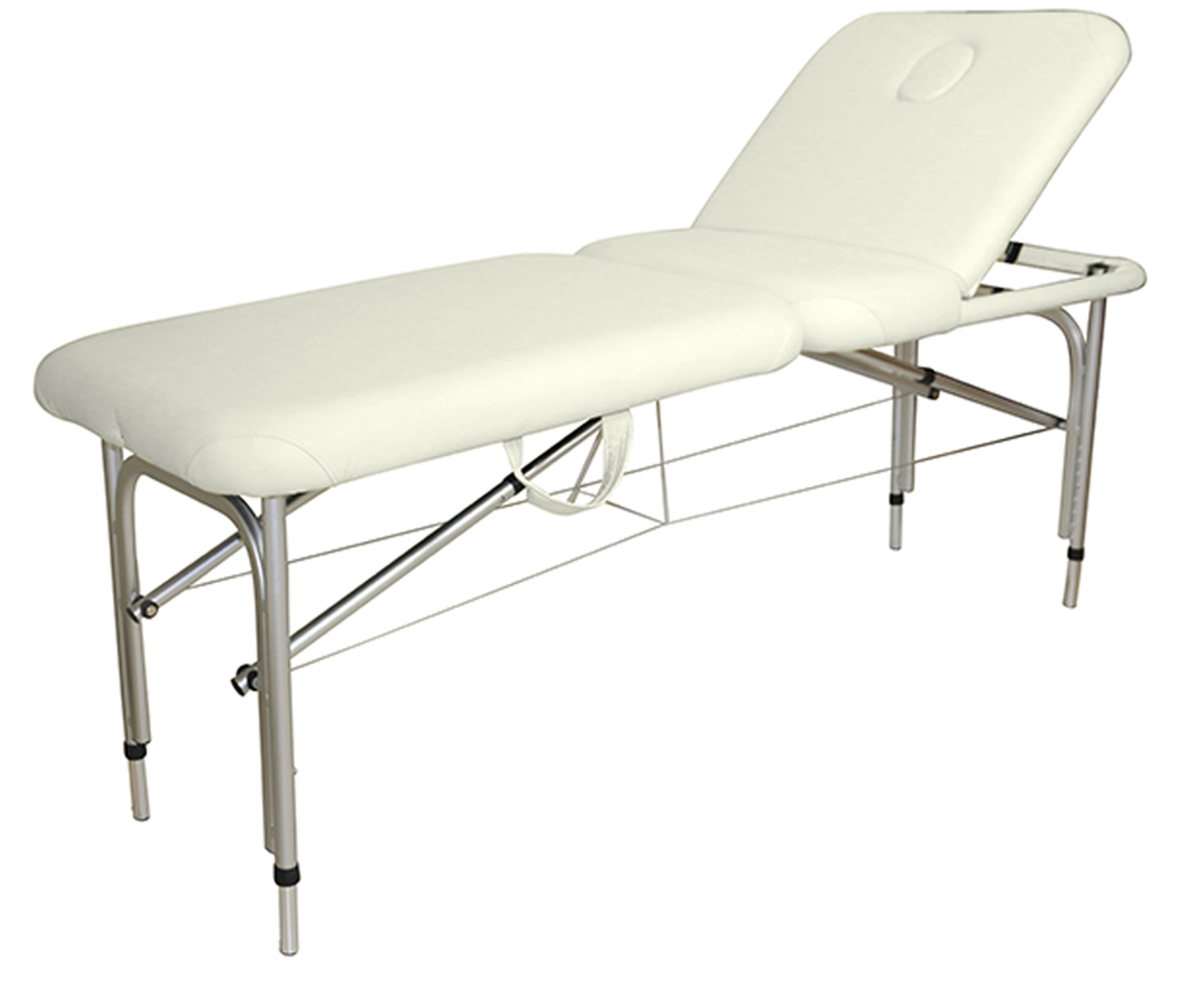 Lightweight Aluminium Portable Bed - White - AU SALON SUPPLIES