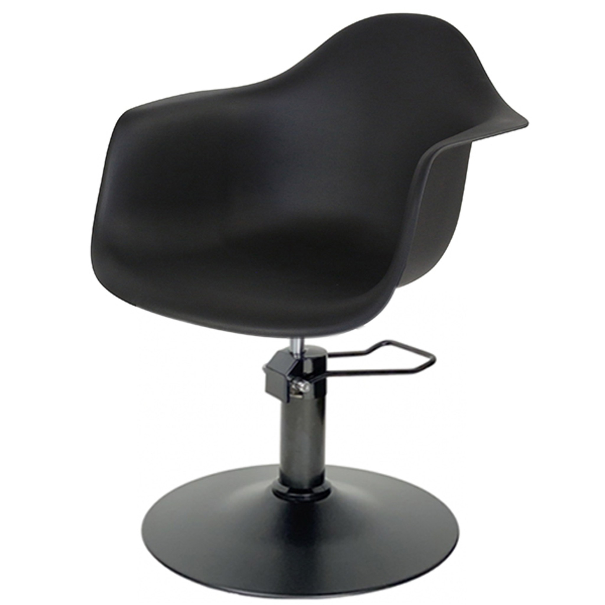 ERICA Styling Chair- Black Upholstery - AU SALON SUPPLIES