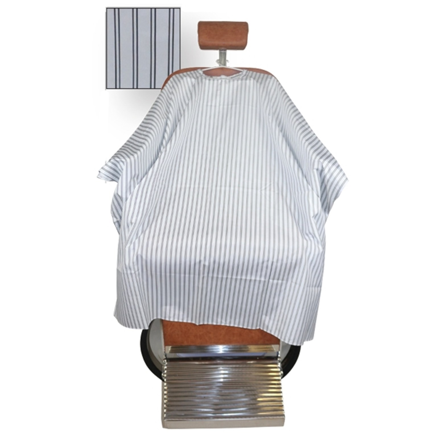 Barber Cape Double Stripe - AU SALON SUPPLIES