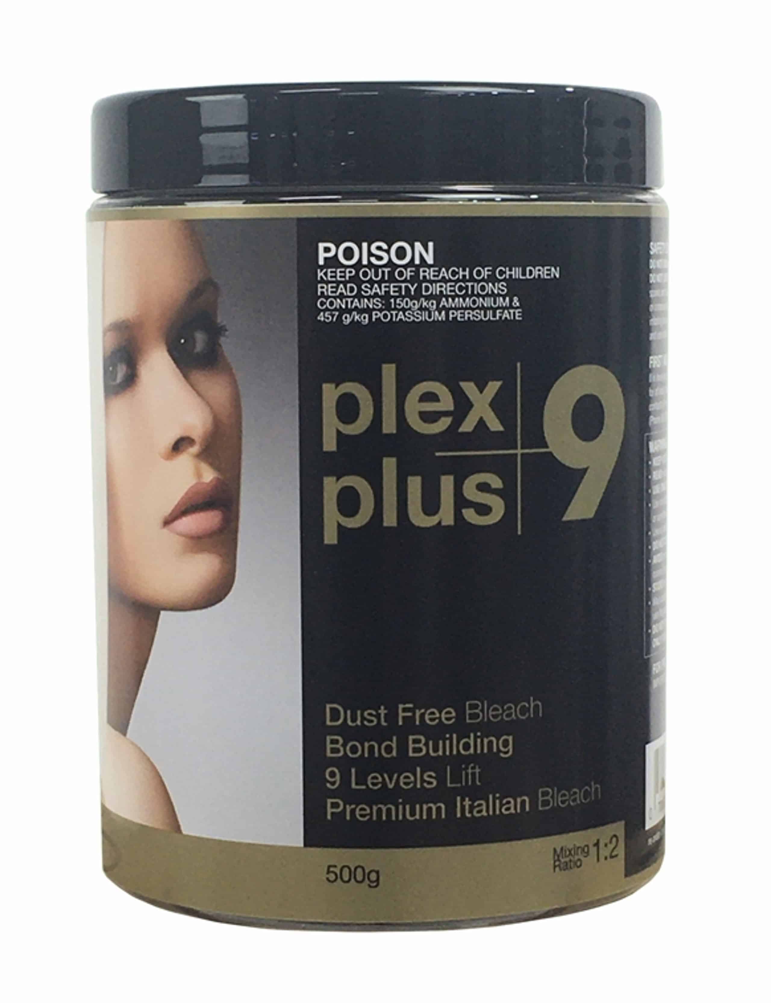 Plex Plus + 9 500g Bleach - AU SALON SUPPLIES