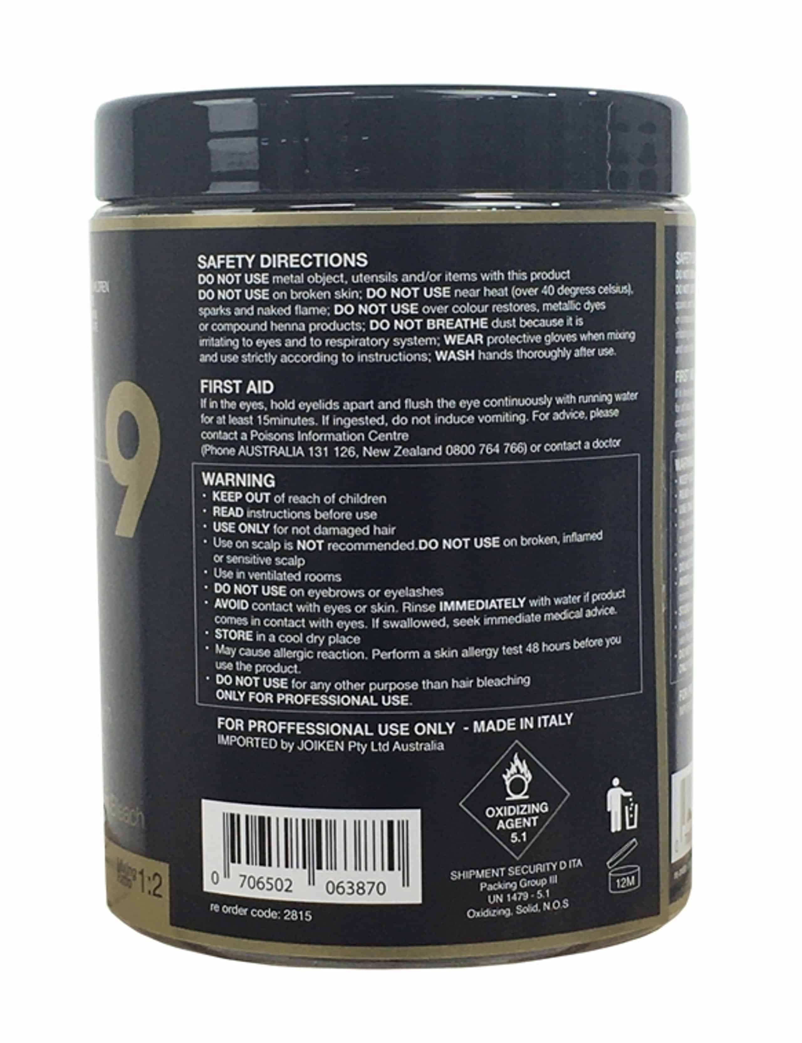 Plex Plus + 9 500g Bleach - AU SALON SUPPLIES