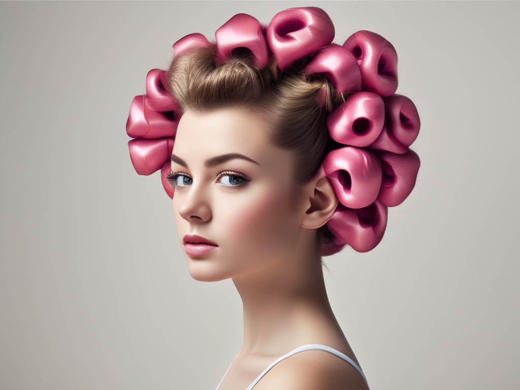 Rolling in Style: Mastering Hairstyles with Hair Rollers - AU SALON ...