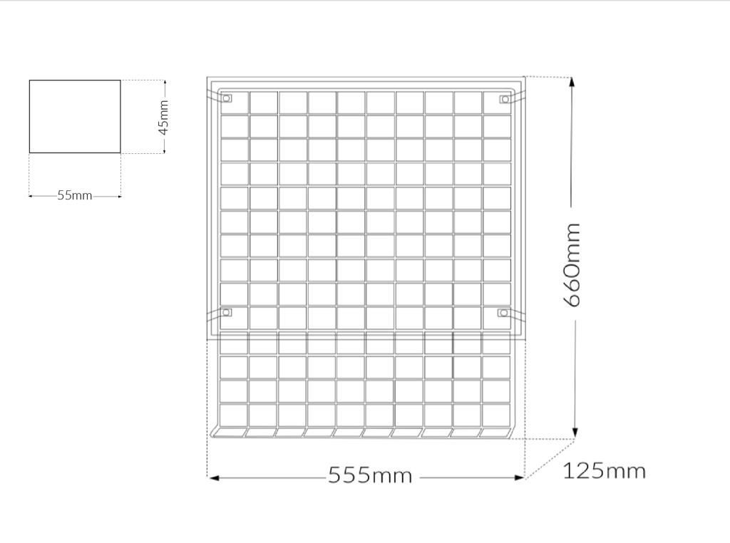 Basic Tint Rack - 100g x 120 Black - AU SALON SUPPLIES