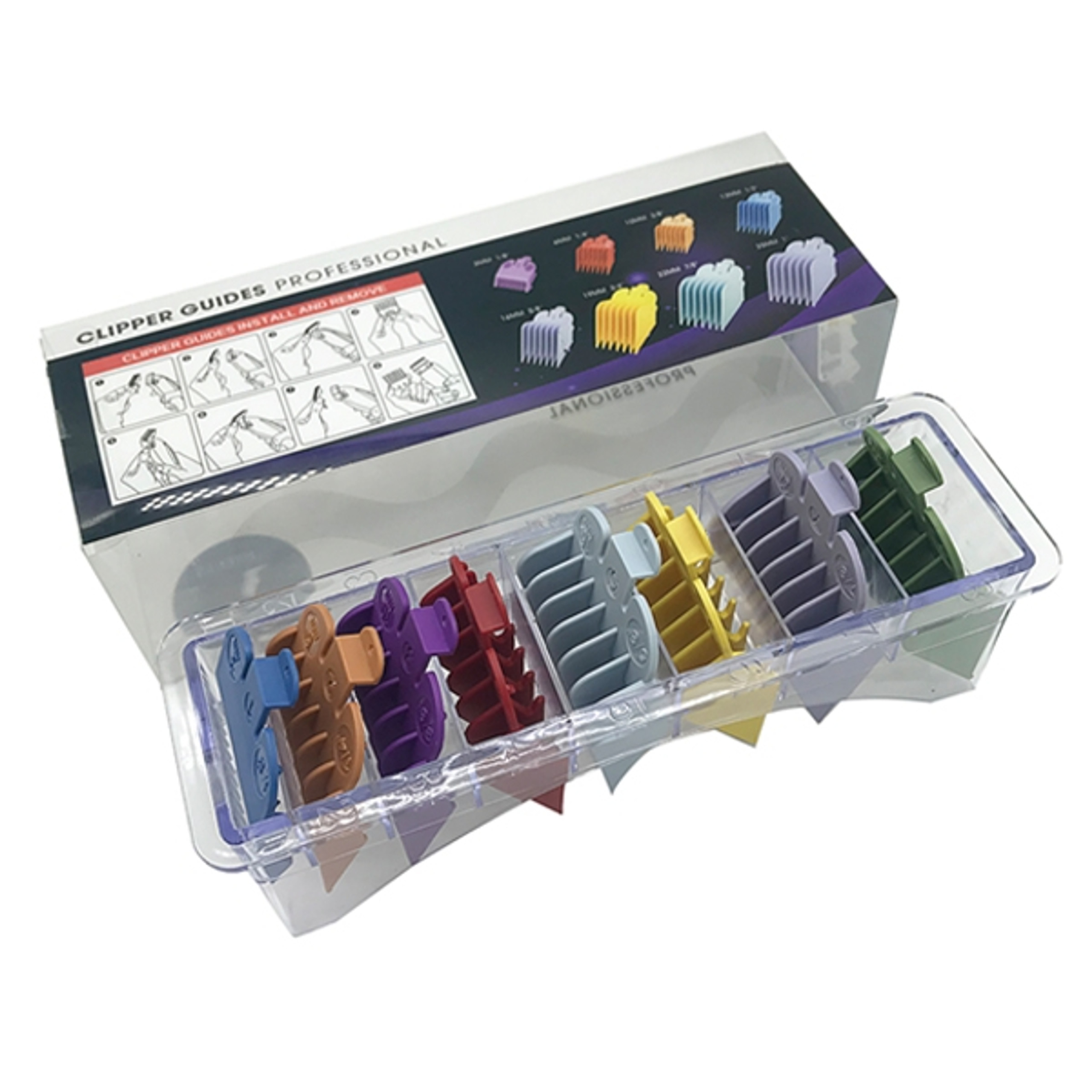 Clipper Guides/Combs 1- 8 - AU SALON SUPPLIES